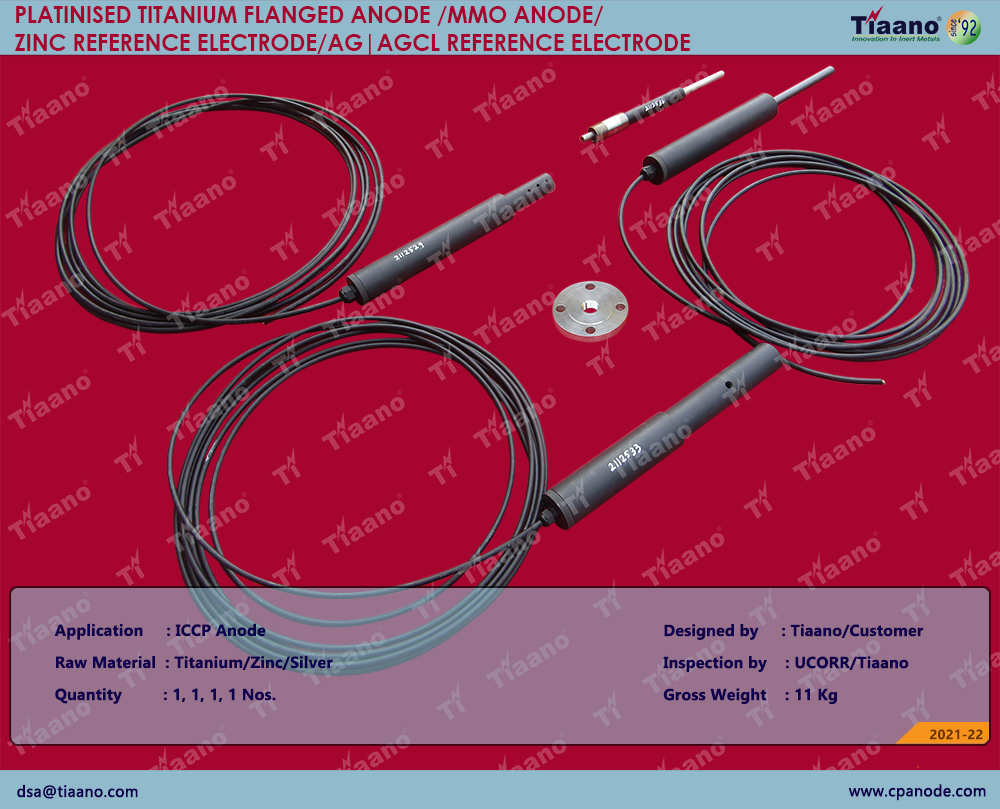 Impressed Current Cathodic Protection (ICCP) Anodes | MMO Coated ...